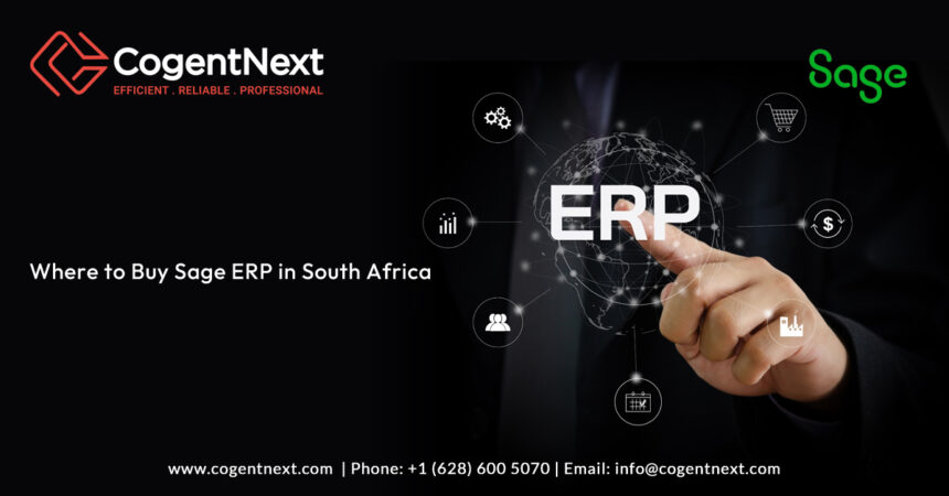 Where to Buy Sage ERP in South Africa – Cogentnext Technologies