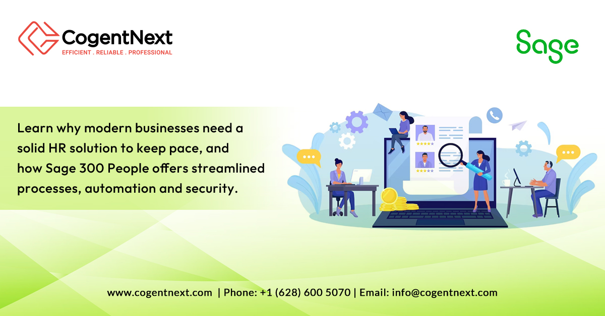 How Sage 300 People Streamlines Your HR and Payroll Processes ...