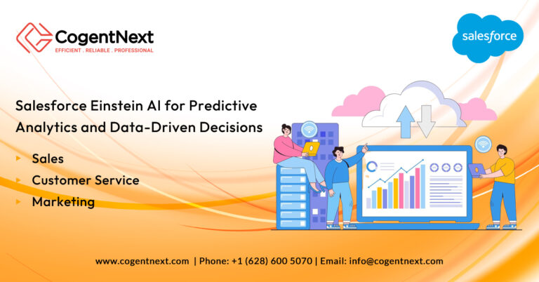 Salesforce Einstein AI for Predictive Analytics and Data-Driven Decisions – Cogentnext Technologies
